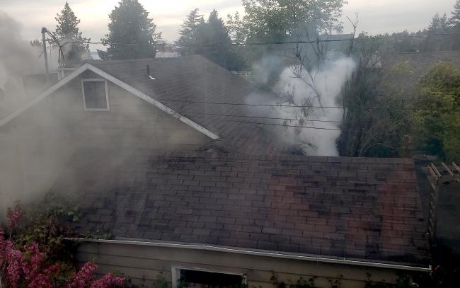 Sunday night fire sends three to hospital | Westside Seattle